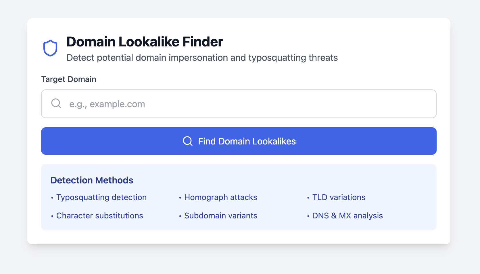 Valimail Domain Lookalike Finder | Detect Typosquatting & Email Spoofing Risks