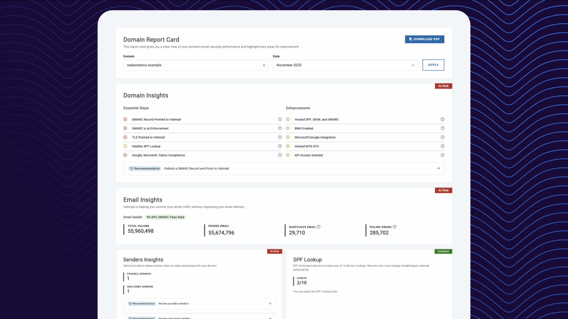 Try Monitor Free | Valimail